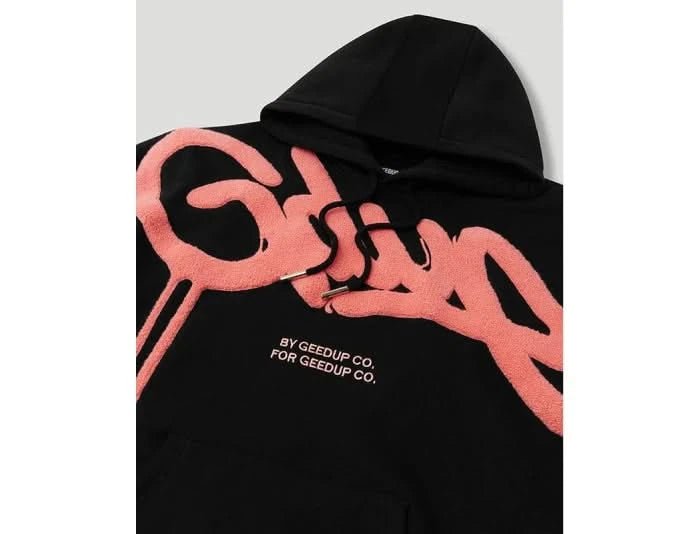 Geedup Handstyle 'Peach' Hoodie – UNTIED AU