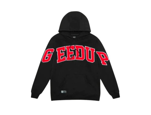 Geedup Team Logo 'Black Red' Hoodie – UNTIED AU
